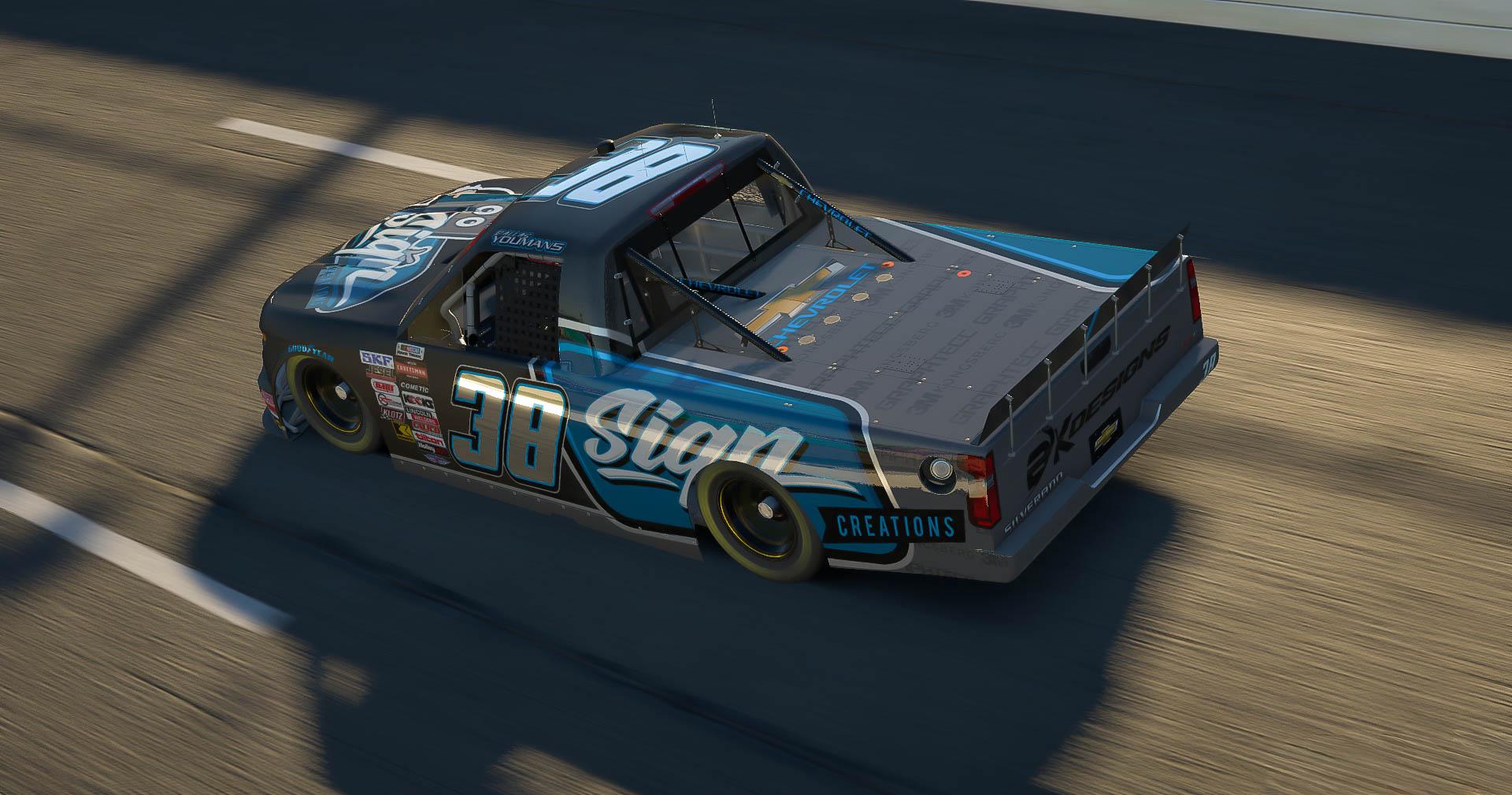Dallas Youmans Sign Creations Chevy Truck "Black Grey" by Brandon ...