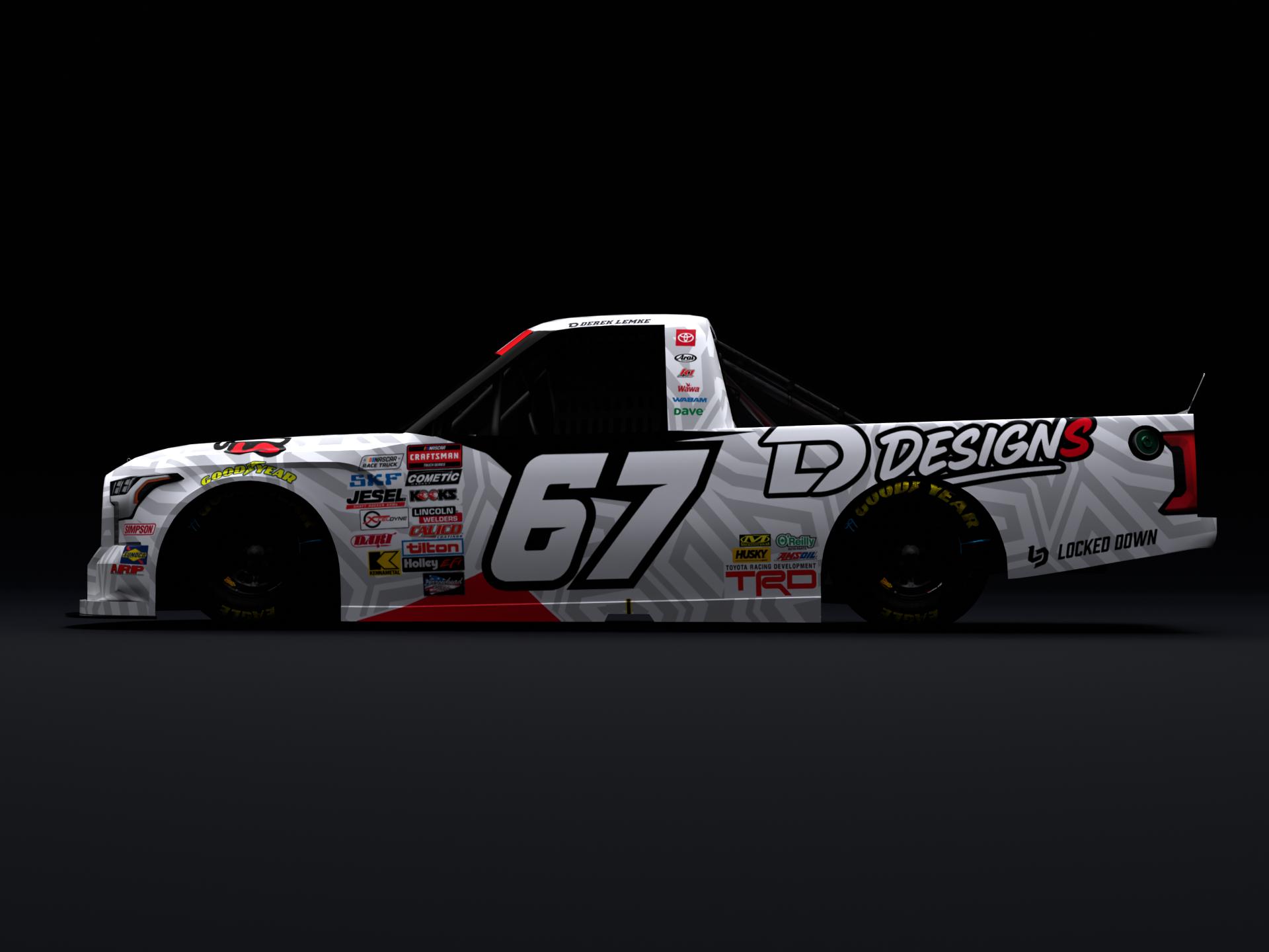 DL Designs/ Locked Down Brand #67 by Derek Lemke - Trading Paints