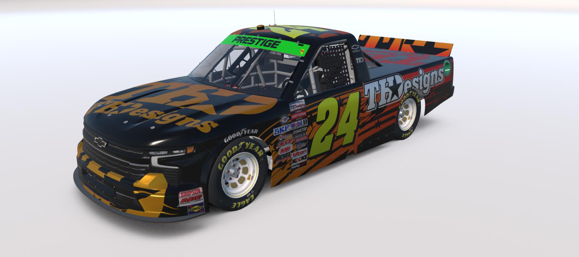 #24 - Kendorian Davis - THDesigns - 2025 Prestige Truck Series by ...