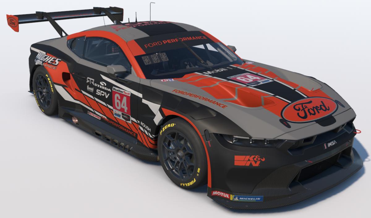 Ford Performance Ford Mustang GT3 by Ronald Lawson2 - Trading Paints