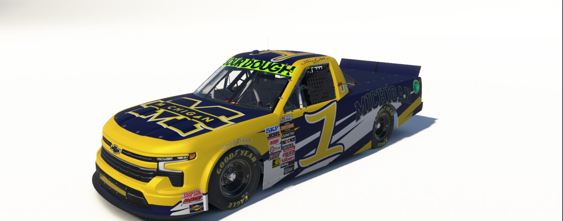 Wolverines Silverado by Fred Truax - Trading Paints
