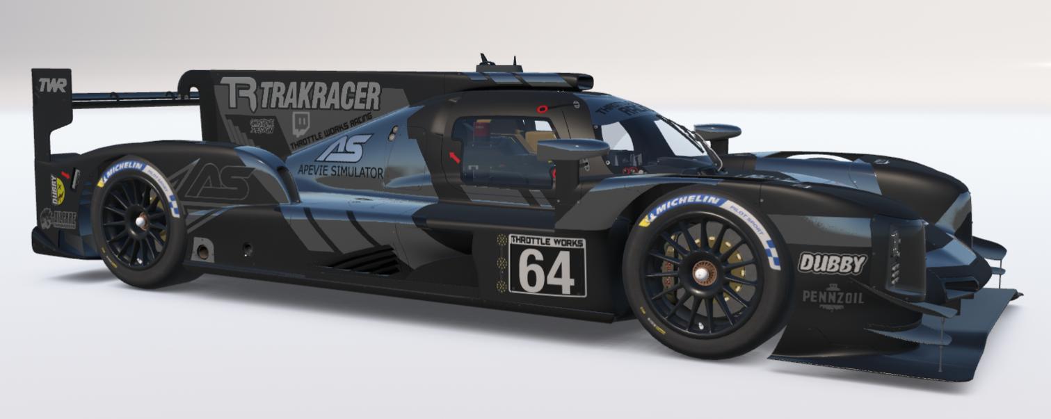 THROTTLE WORKS RACING - GHOSTED LMP2 by Skylar Dailey - Trading Paints