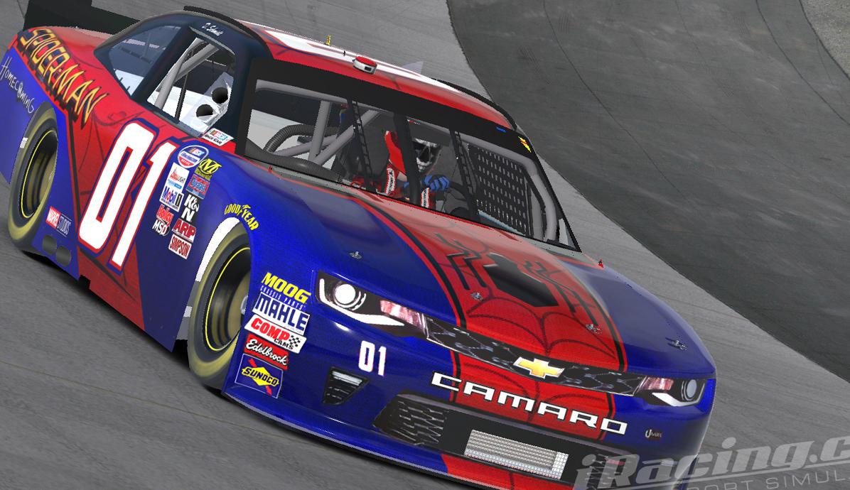 Spiderman Homecoming Camaro by Dylan M. Schmidt - Trading Paints