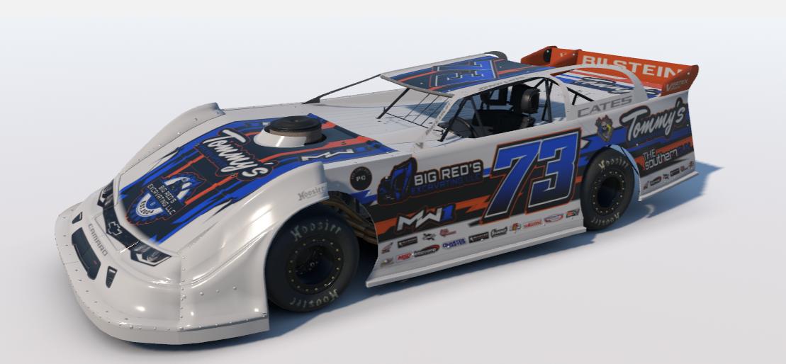Johnny Cates Dirt Latemodel by Tyler Bowman4 - Trading Paints