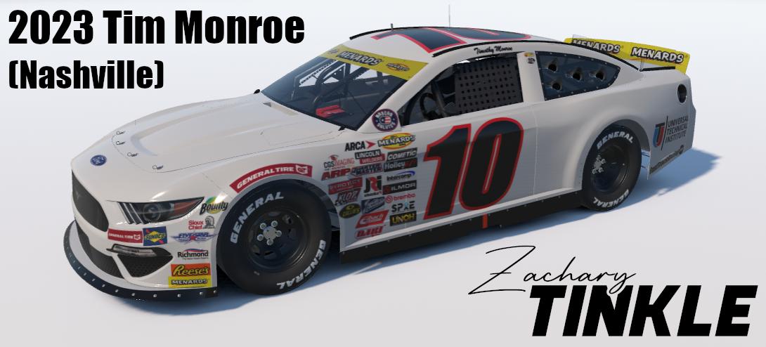 2023 Tim Monroe #10 Fast Track Racing / Universal Technical Institute ...