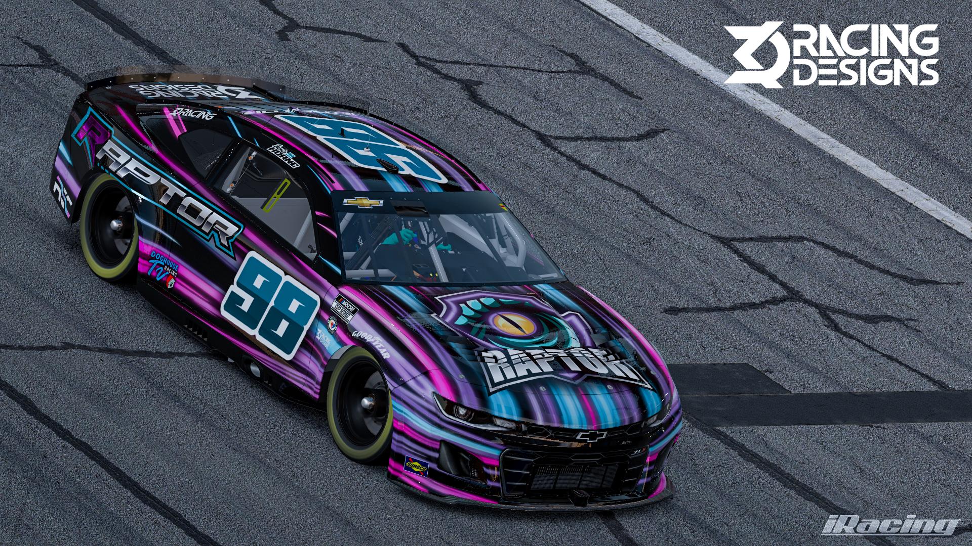 Jamie Horne #98 Raptor NextGen Camaro - Bowman Edition by Johnathan ...