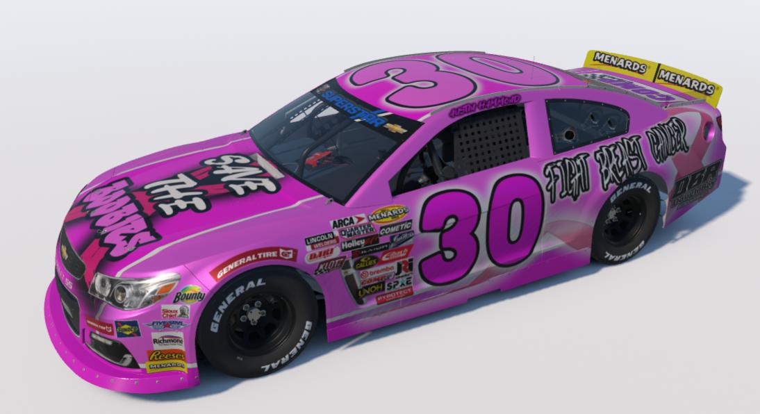 Austin Hammond | Vegas | Save the boobies by Fred Truax - Trading Paints