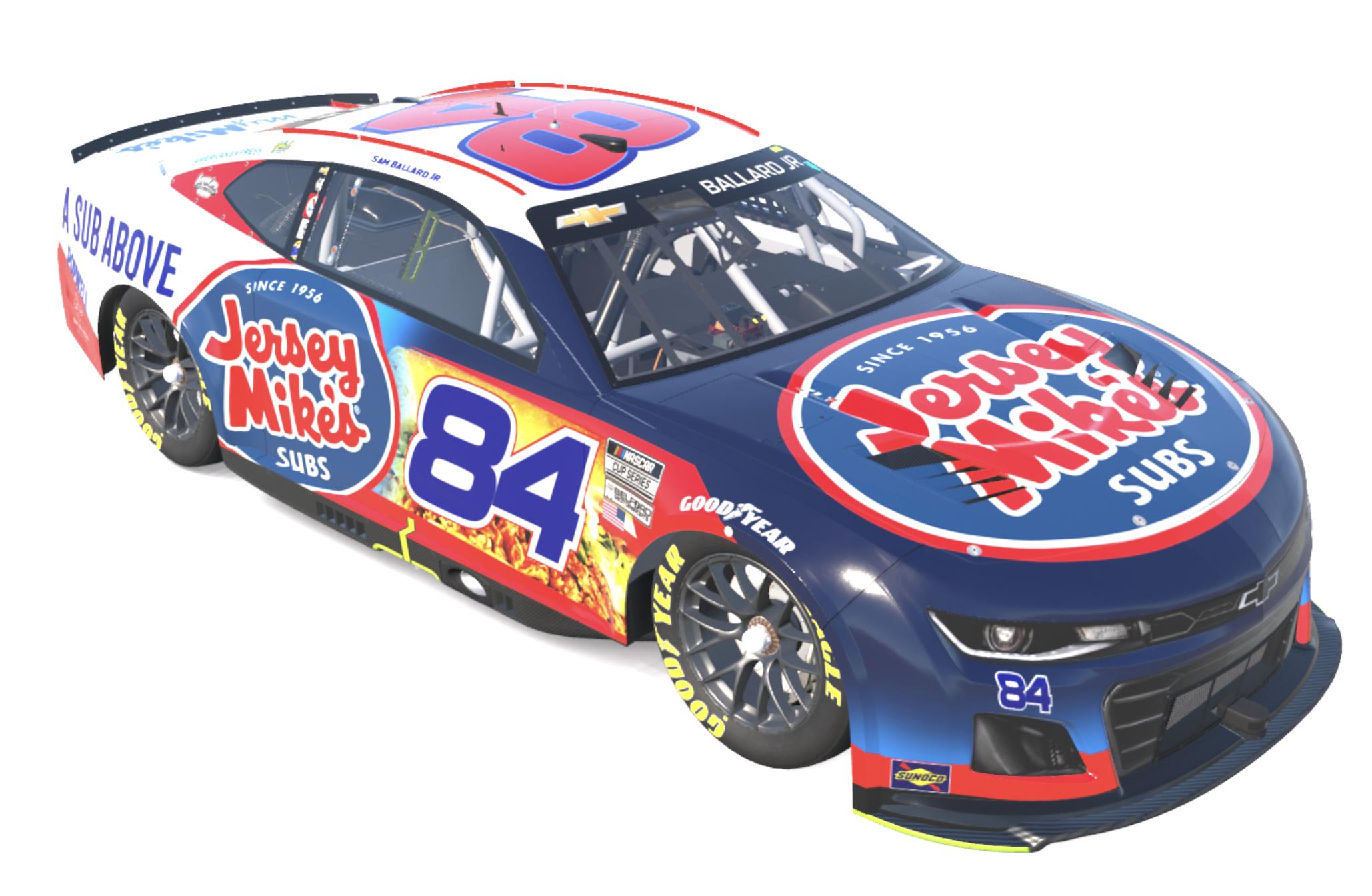 Jersey Mikes Chevrolet (NextGen, NO#) by Sam Ballard Jr - Trading Paints
