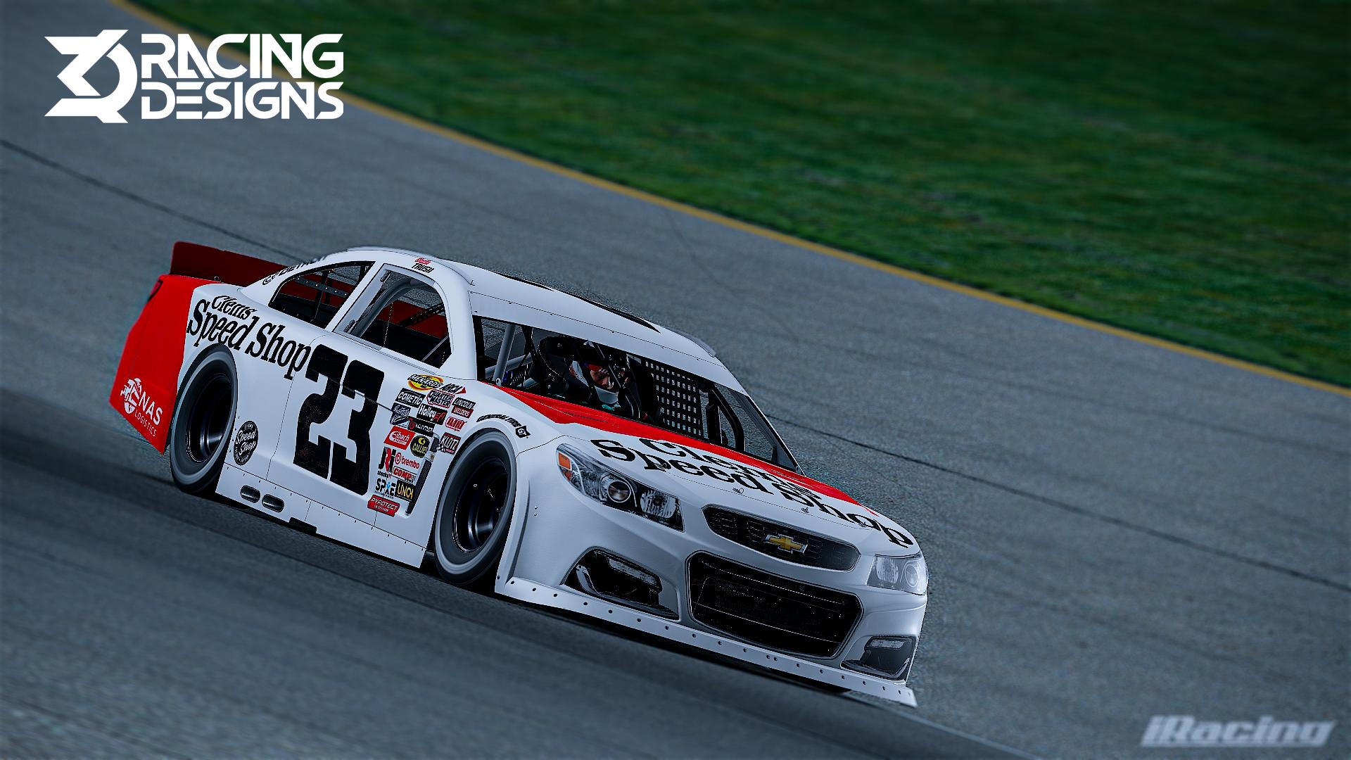 Brandon Trush #23 Clems Speed Shop ARCA Chevy - Throwback by Johnathan ...