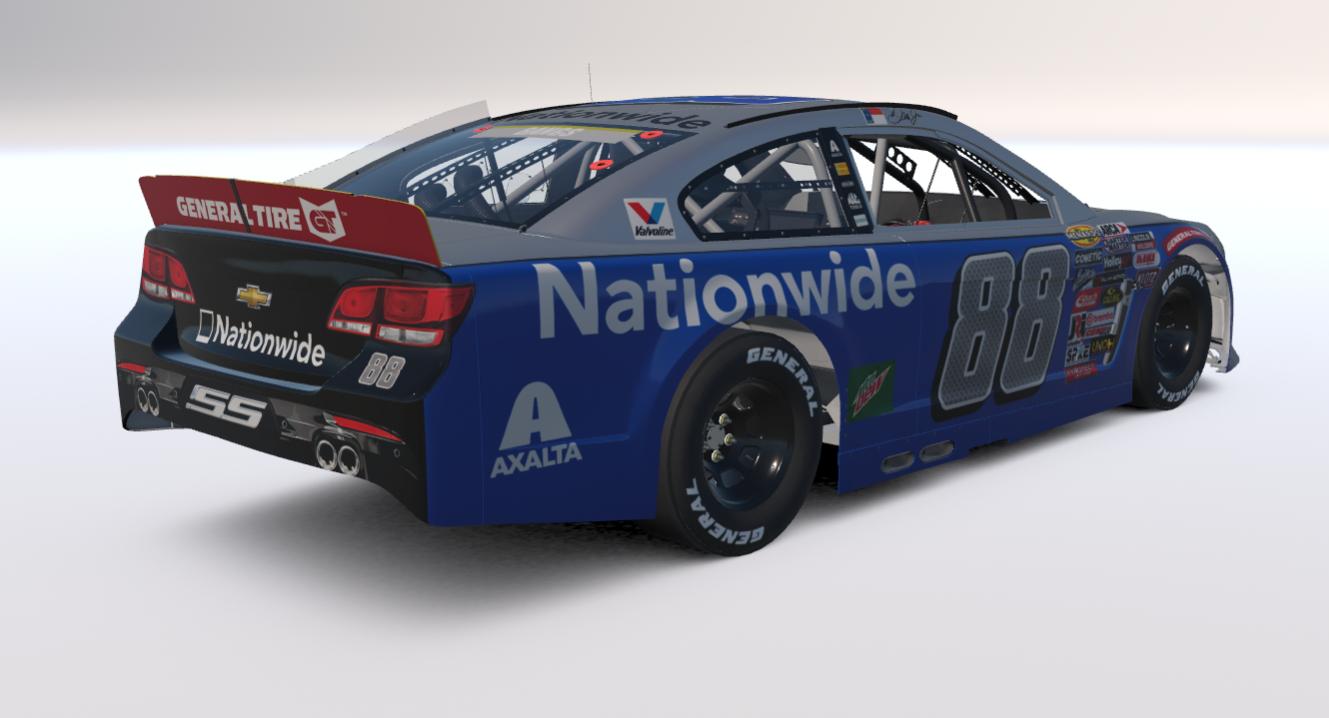 Dale Earnhardt, Jr. 2016 Inverted Nationwide ARCA Chevrolet SS (No ...