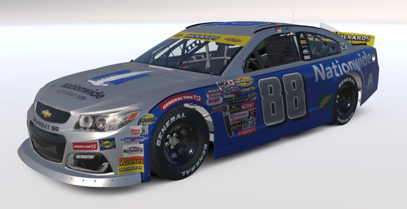 Dale Earnhardt, Jr. 2016 Inverted Nationwide ARCA Chevrolet SS (Custom ...