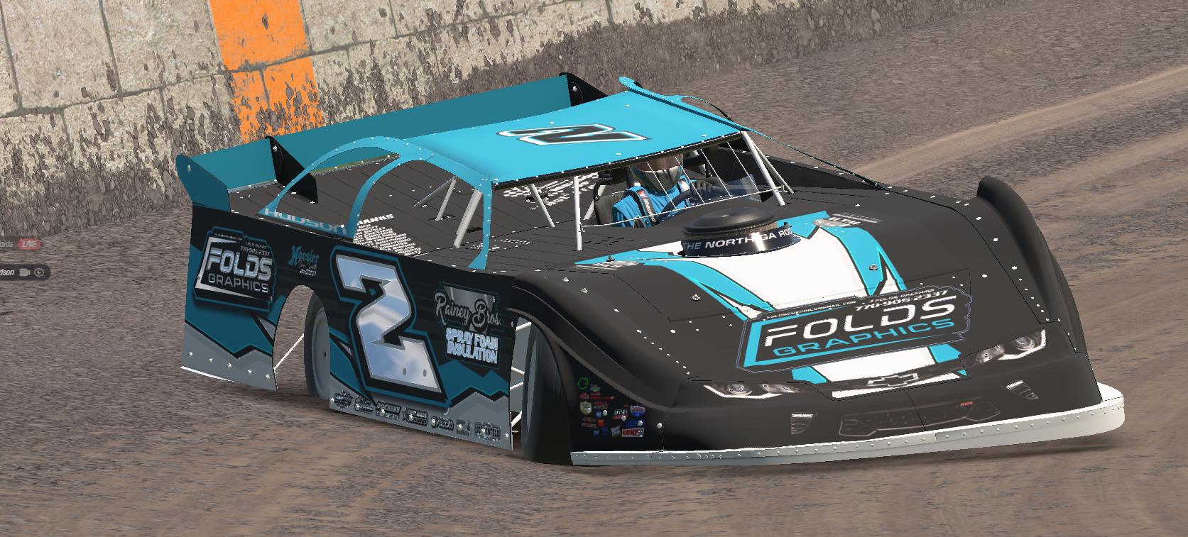 DLM V2 2024 BLUE LUKE CROFT copy by Tanner Folds - Trading Paints