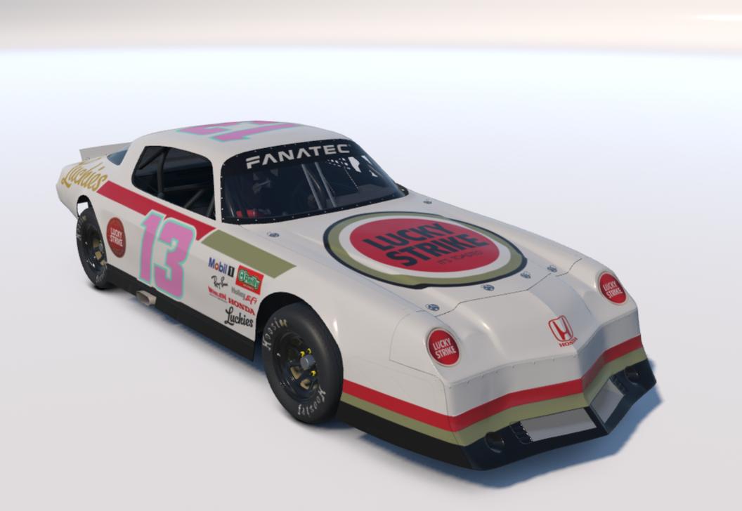 Lucky Strike BAR honda inspired street stock by Dominic Grimaldi - Trading Paints