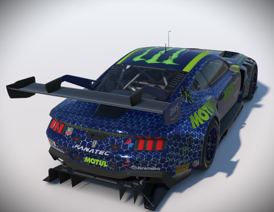 Ford Mustang GT3 KUS by Hallam Cott - Trading Paints