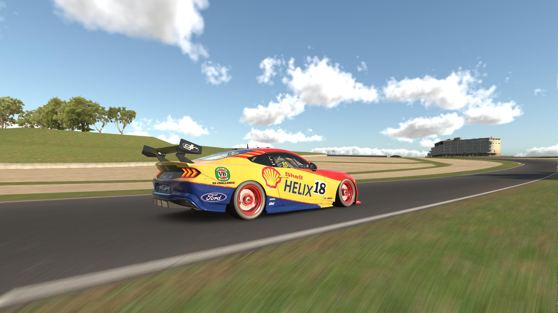 (Retro) Shell Helix Racing (Dick Johnson Racing) 2002 Livery - Car #18 ...