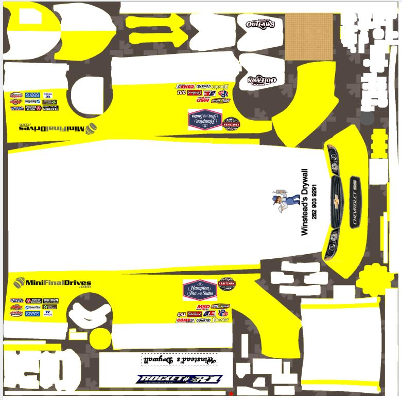WD Yellow by Brandon Winstead - Trading Paints
