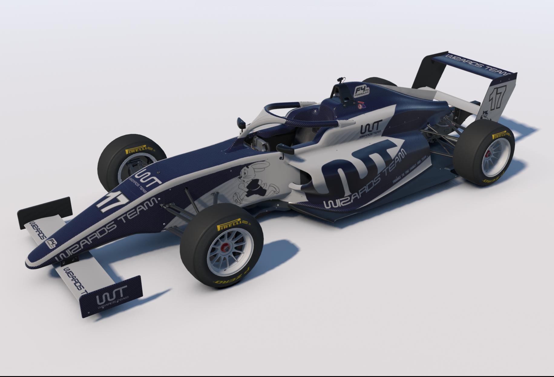 Formula IR04 WT Blue Carbon by Igor Shirokov - Trading Paints