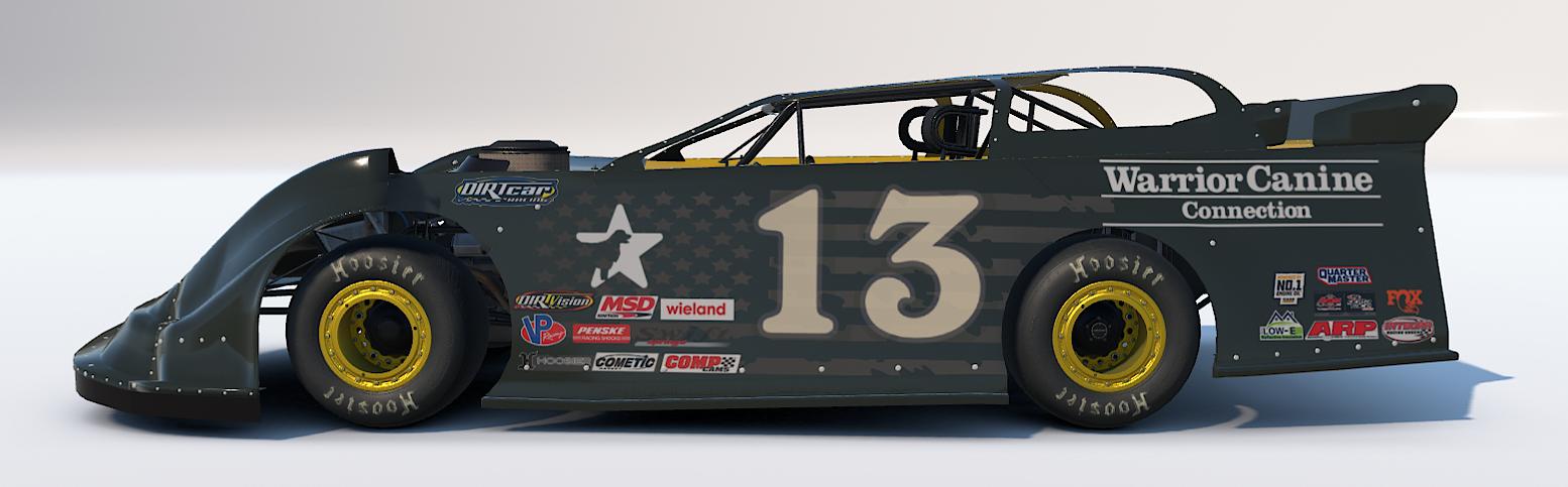 Warrior Canine Connection Dirt Late Model Limited & Pro by Zane ...