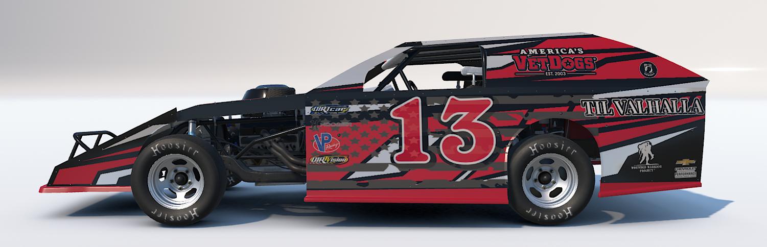 Americas Vet Dogs Dirt UMP Modified by Zane Rutherford - Trading Paints