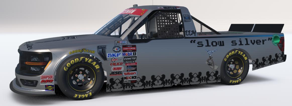 Slow Silver No# by Kensley Smith - Trading Paints