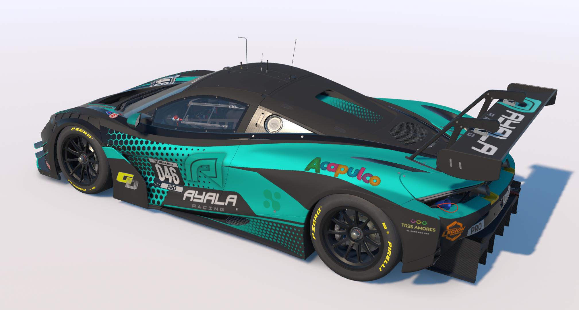 Arala Racing GT3 by Gabriel Trejo C. - Trading Paints