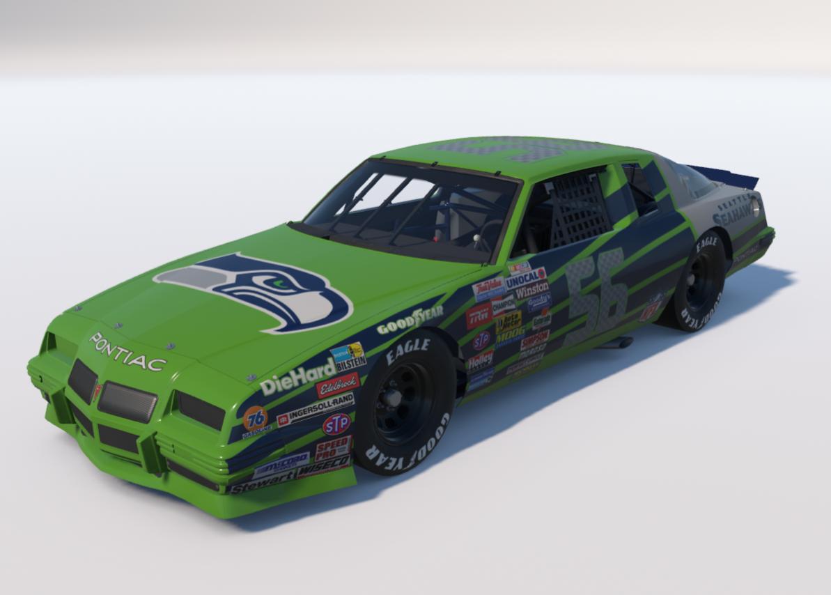 Seattle Seahawks Pontiac Grand Prix - NFL 87 by Brett M. - Trading Paints