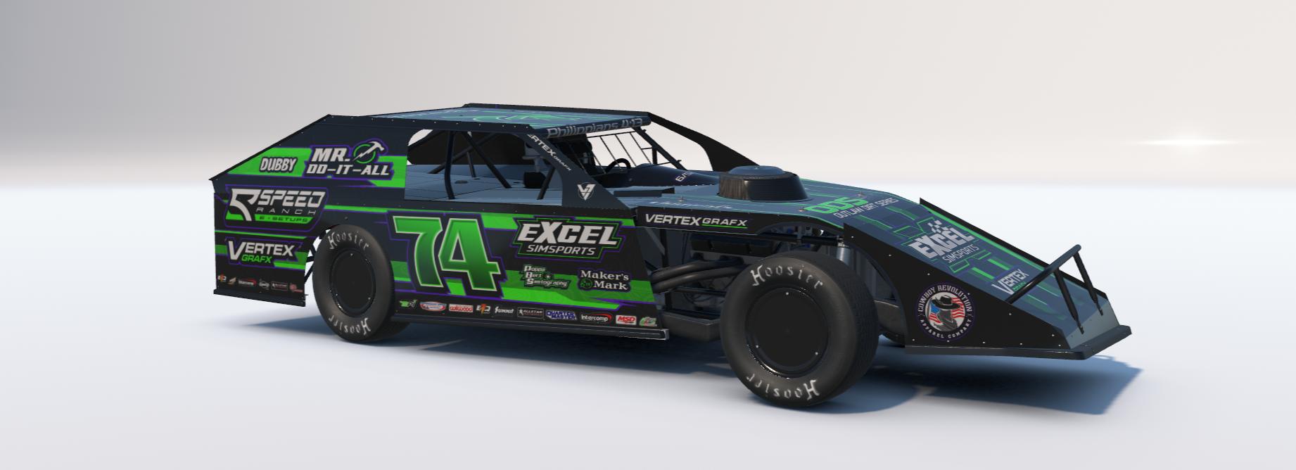 Shawn Grimes Dirt UMP Modified by Tyler Bowman4 - Trading Paints