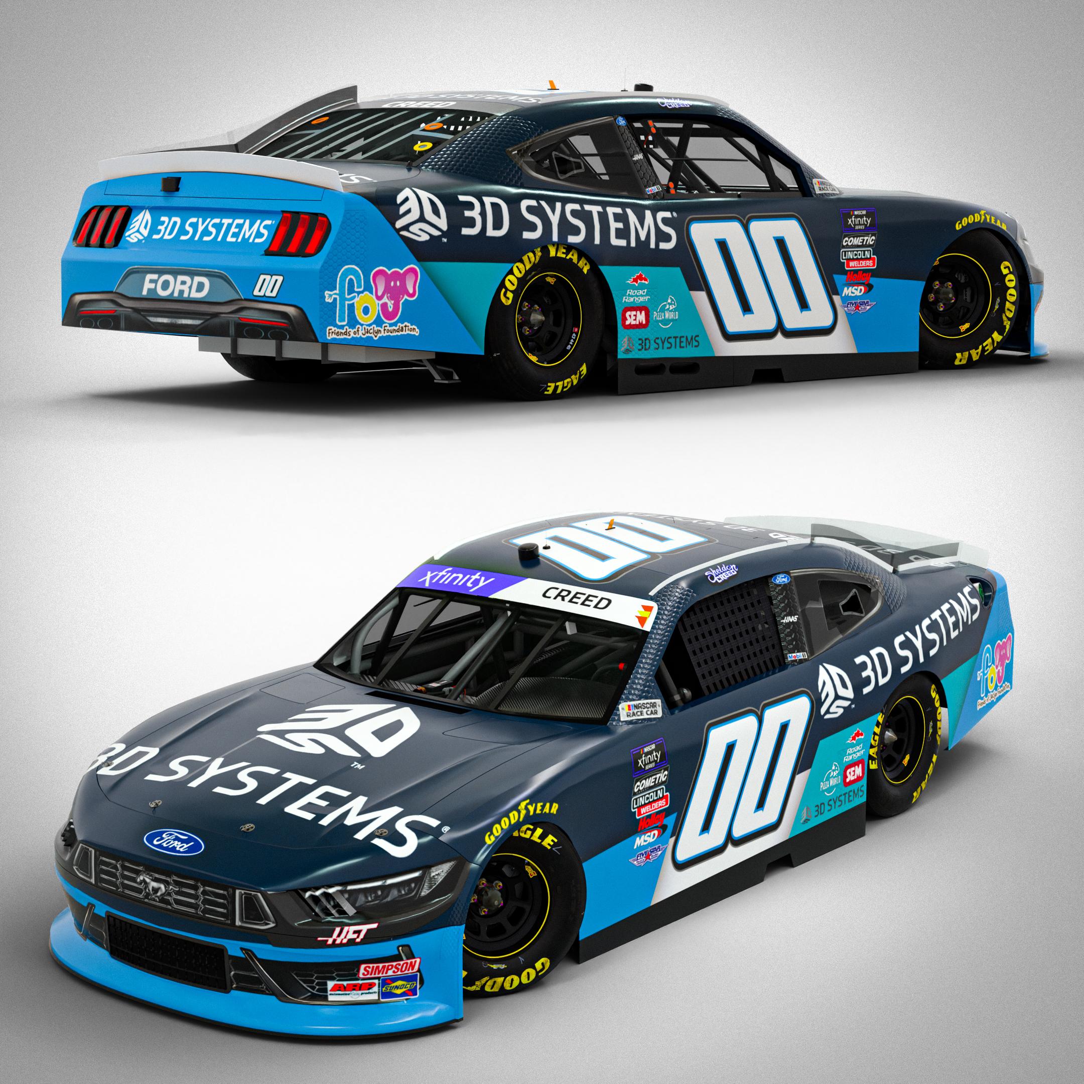 Sheldon Creed 3DSystems Concept (SIM STAMPED NUMBERS) by Demarion ...