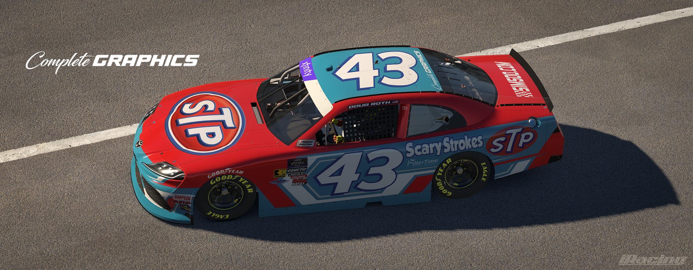 NASCAR Class B 141 sim500 43 by John Fowler2 - Trading Paints