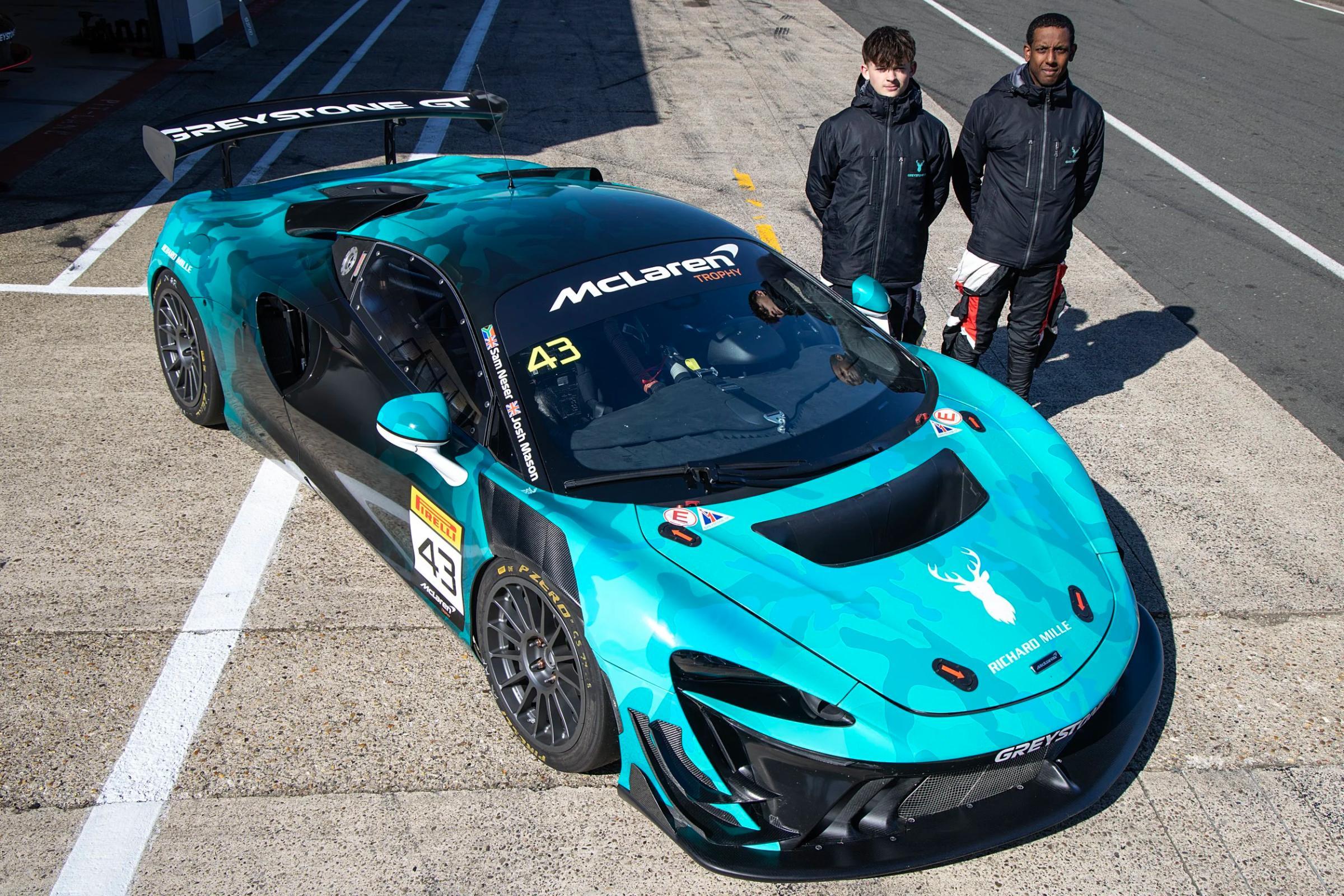 Greystone GT McLaren Trophy Europe Car #43 by Keith Archer - Trading Paints