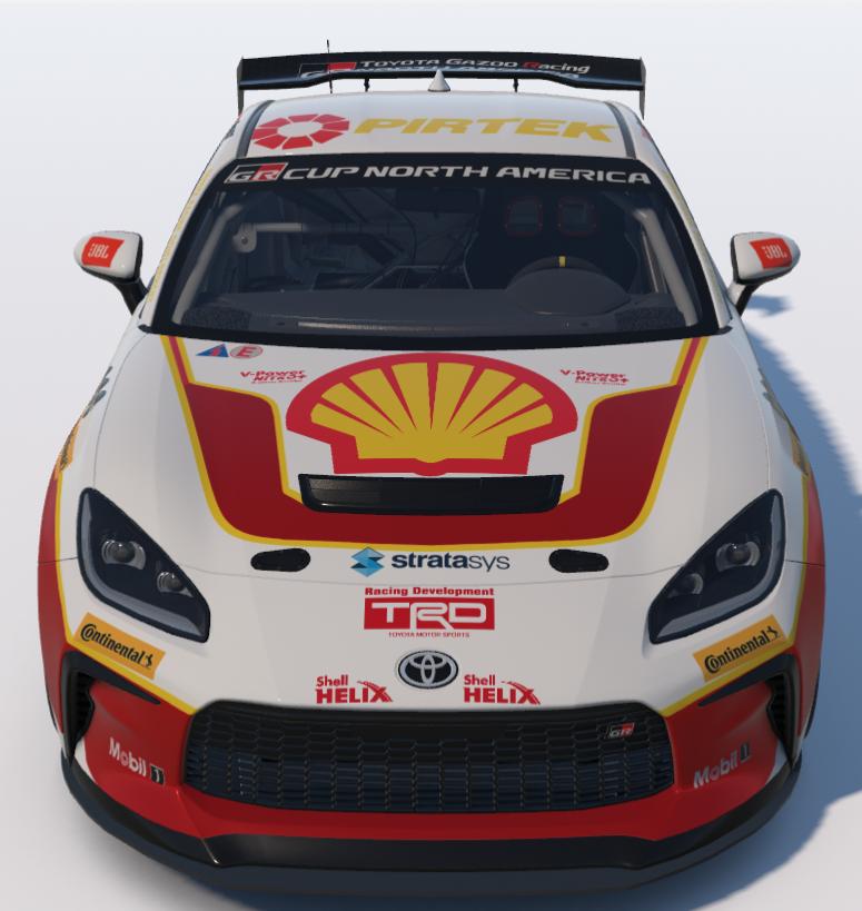 Shell Oil Company Toyota GR86 by Ronald Lawson2 - Trading Paints