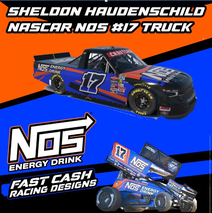 Sheldon Haudenschild fictional nascar truck 2025 - Custom number by ...