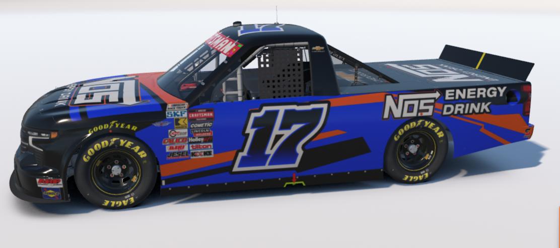 Sheldon Haudenschild fictional nascar truck 2025 - Custom number by ...