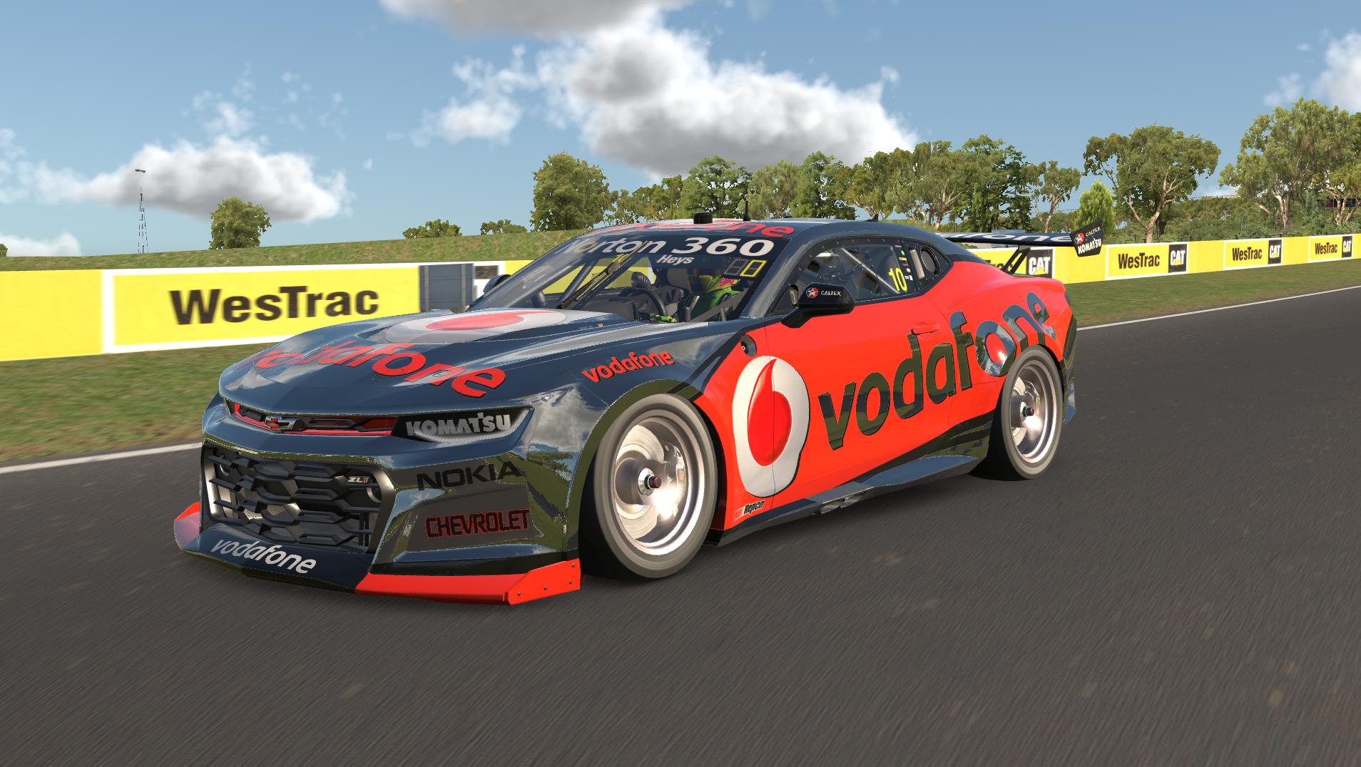 (Retro) Team Vodafone Triple Eight Race Engineering - 2010 - Driven by ...