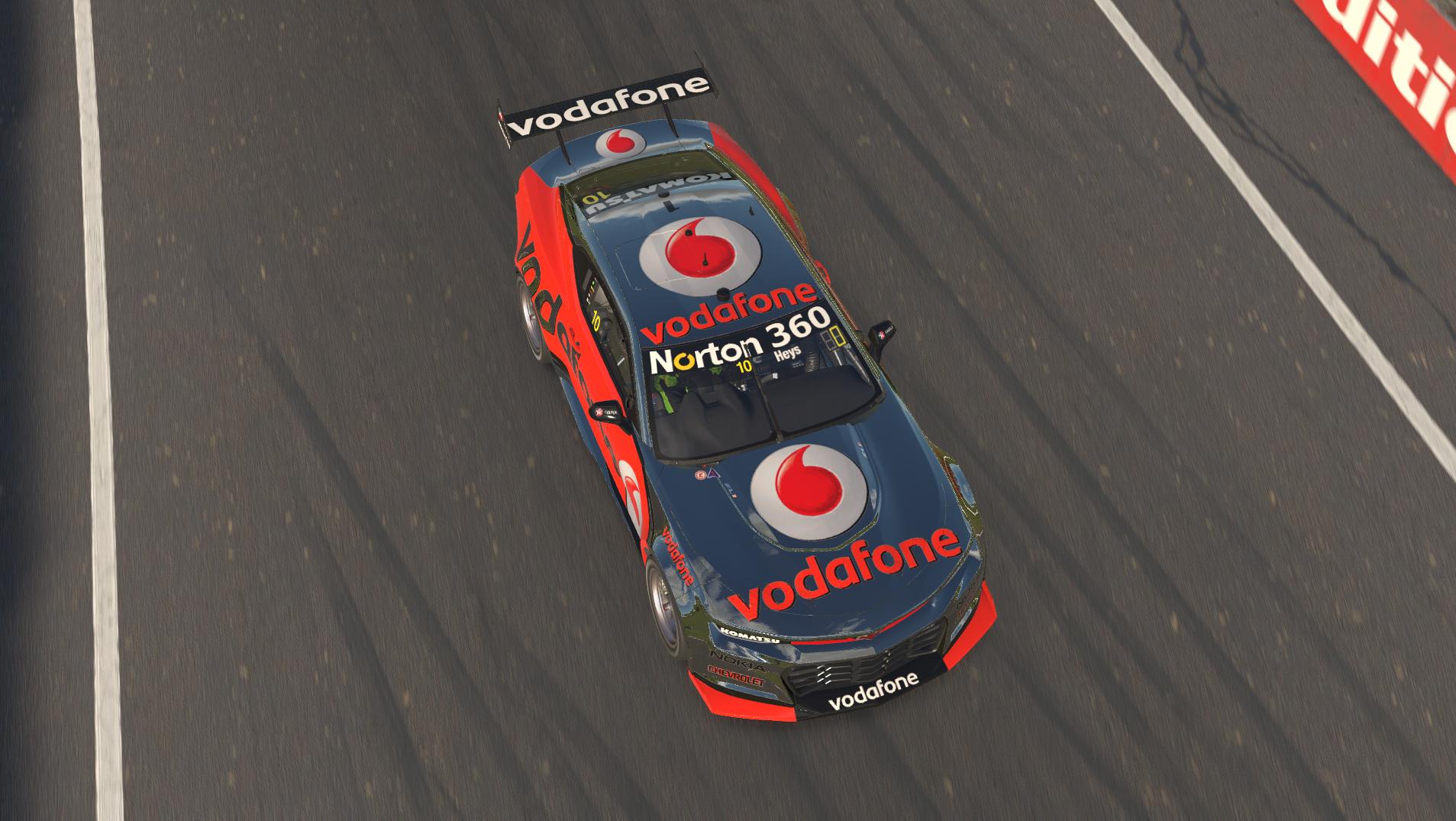 (Retro) Team Vodafone Triple Eight Race Engineering - 2010 - Driven by ...