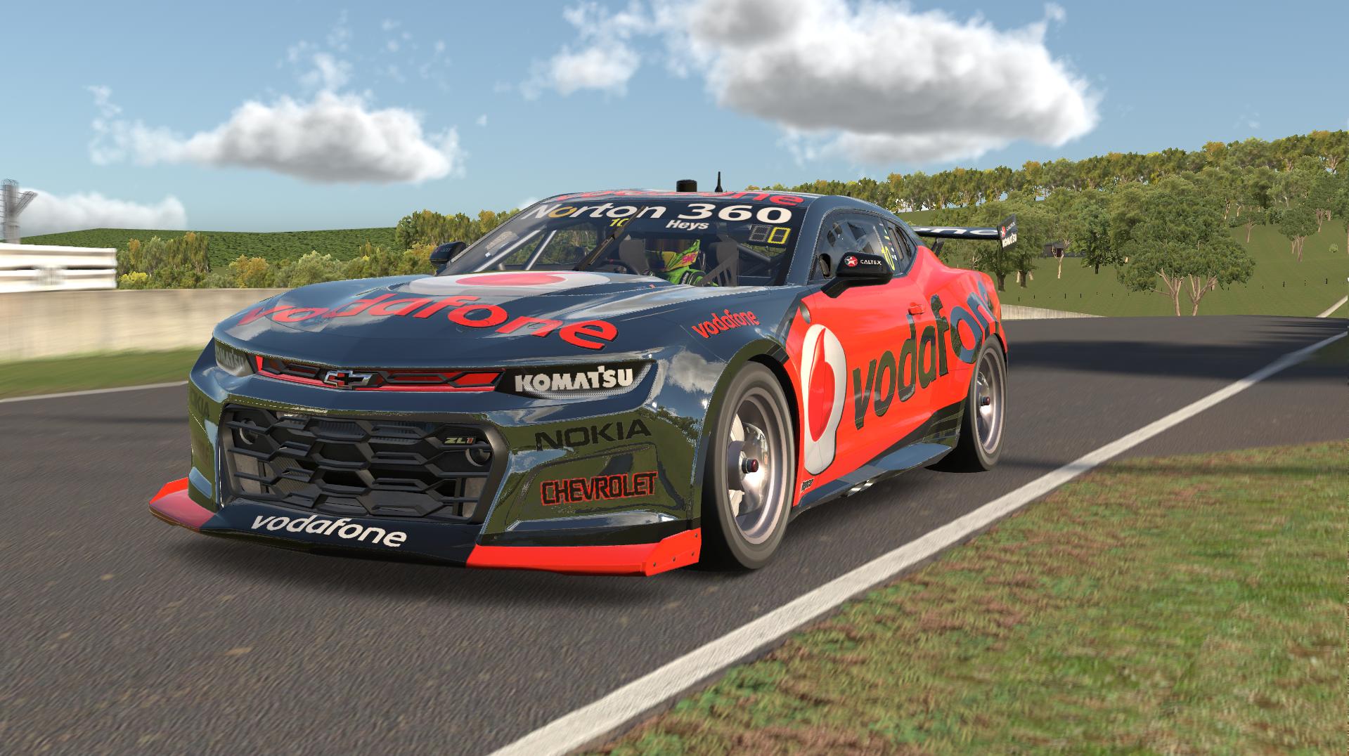 (Retro) Team Vodafone Triple Eight Race Engineering - 2010 - Driven by:- Craig Lowndes #888 by ...