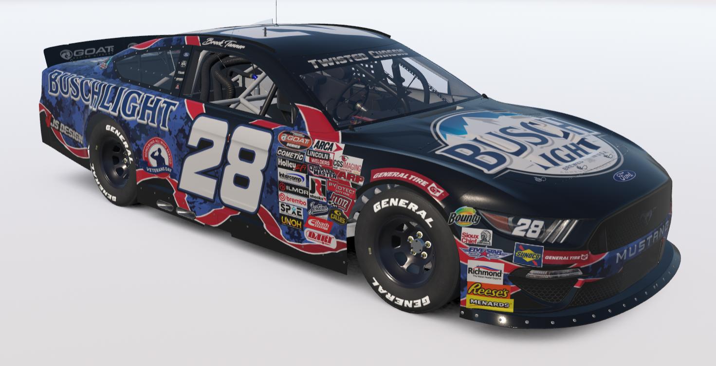 #28 Busch Light Chevy SS by Jordan S. - Trading Paints