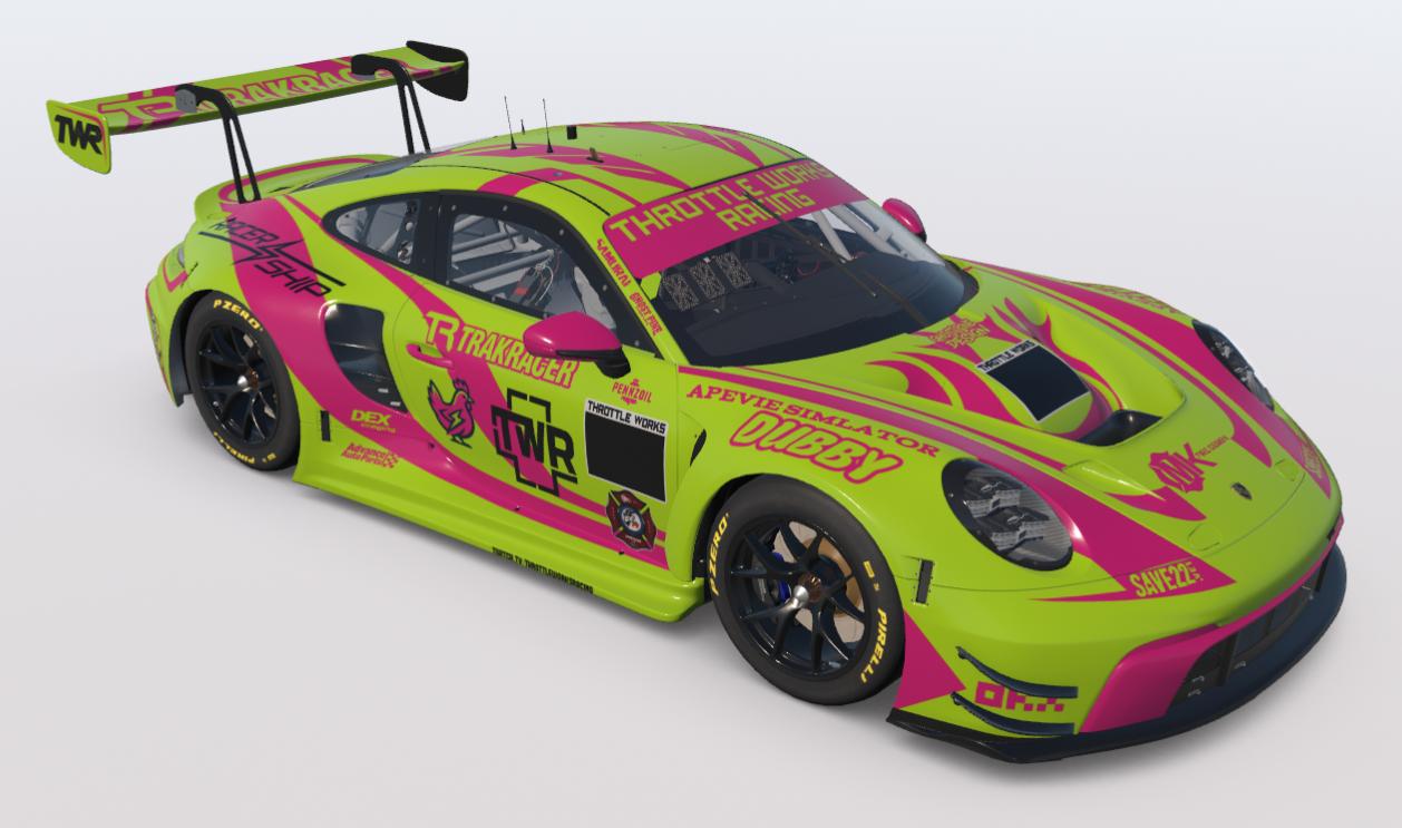 Throttle Works Racing Electric Chicken Porsche GT3 by Skylar Dailey ...