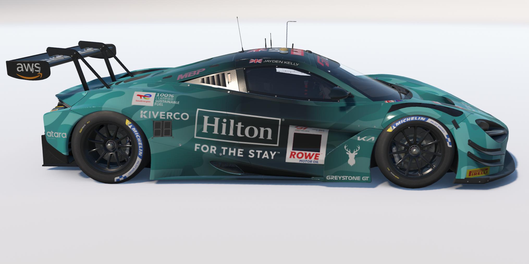 Jayden Kelly Greystone GT Car #77 from GTWC Europe by Keith Archer ...