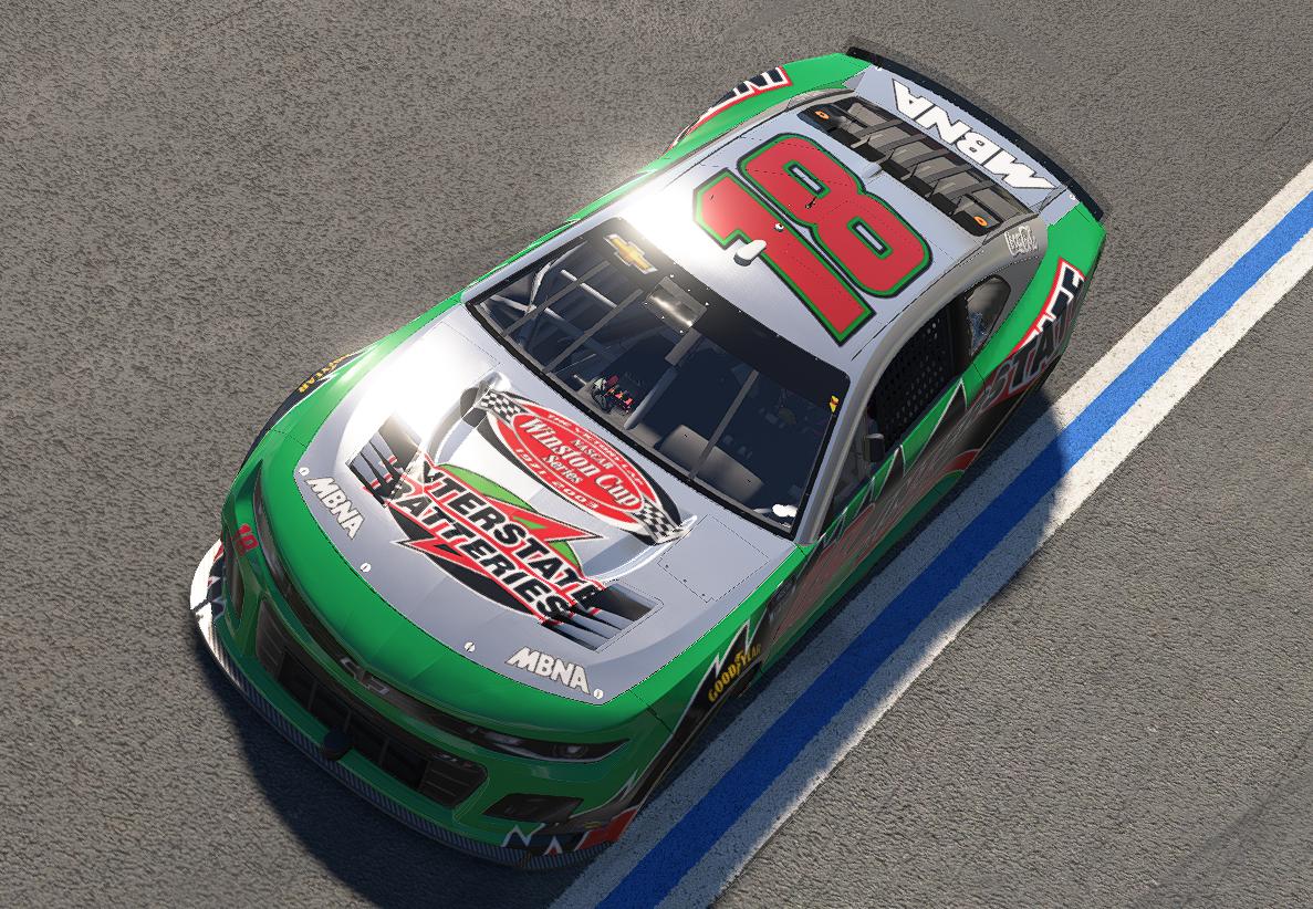 Retro Bobby Labonte 2003 Victory Lap #18 by Nick Passmore - Trading Paints