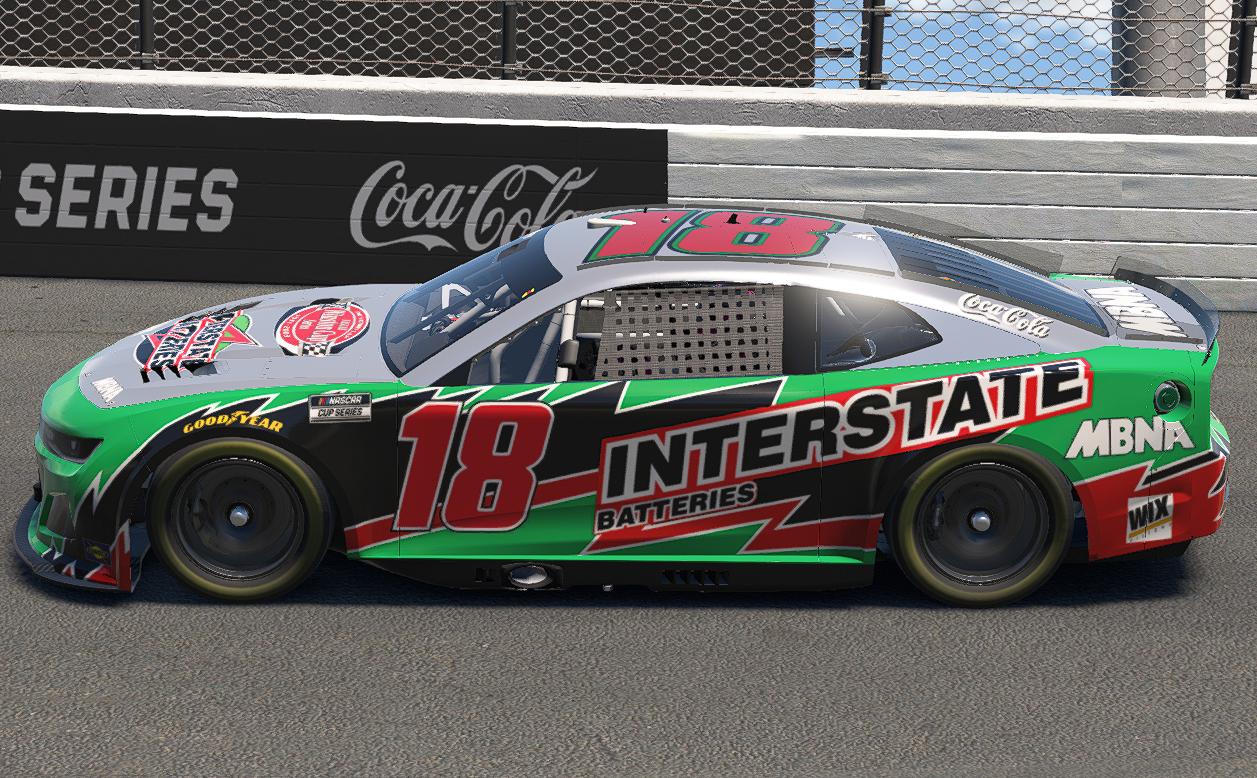 Retro Bobby Labonte 2003 Victory Lap #18 by Nick Passmore - Trading Paints