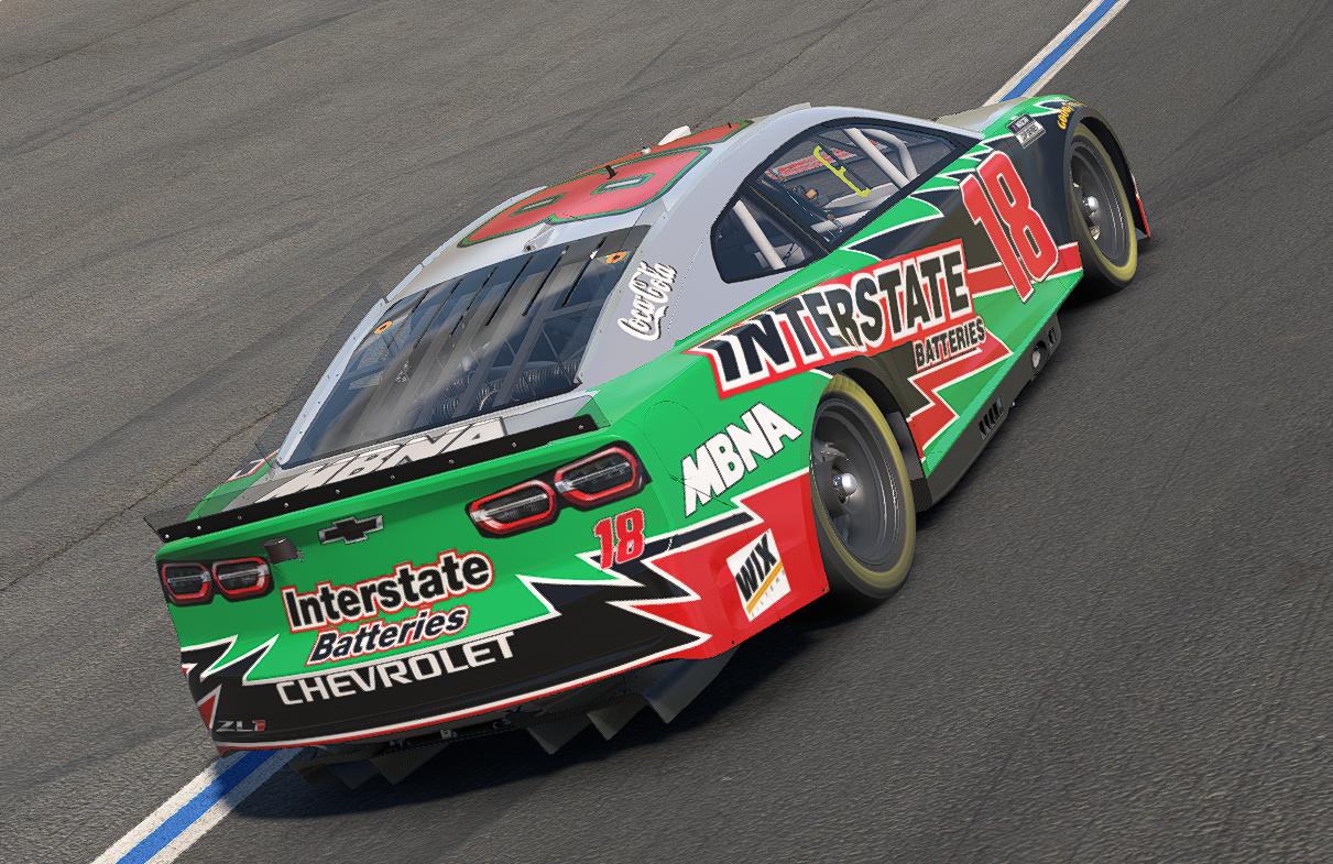 Retro Bobby Labonte 2003 Victory Lap #18 by Nick Passmore - Trading Paints