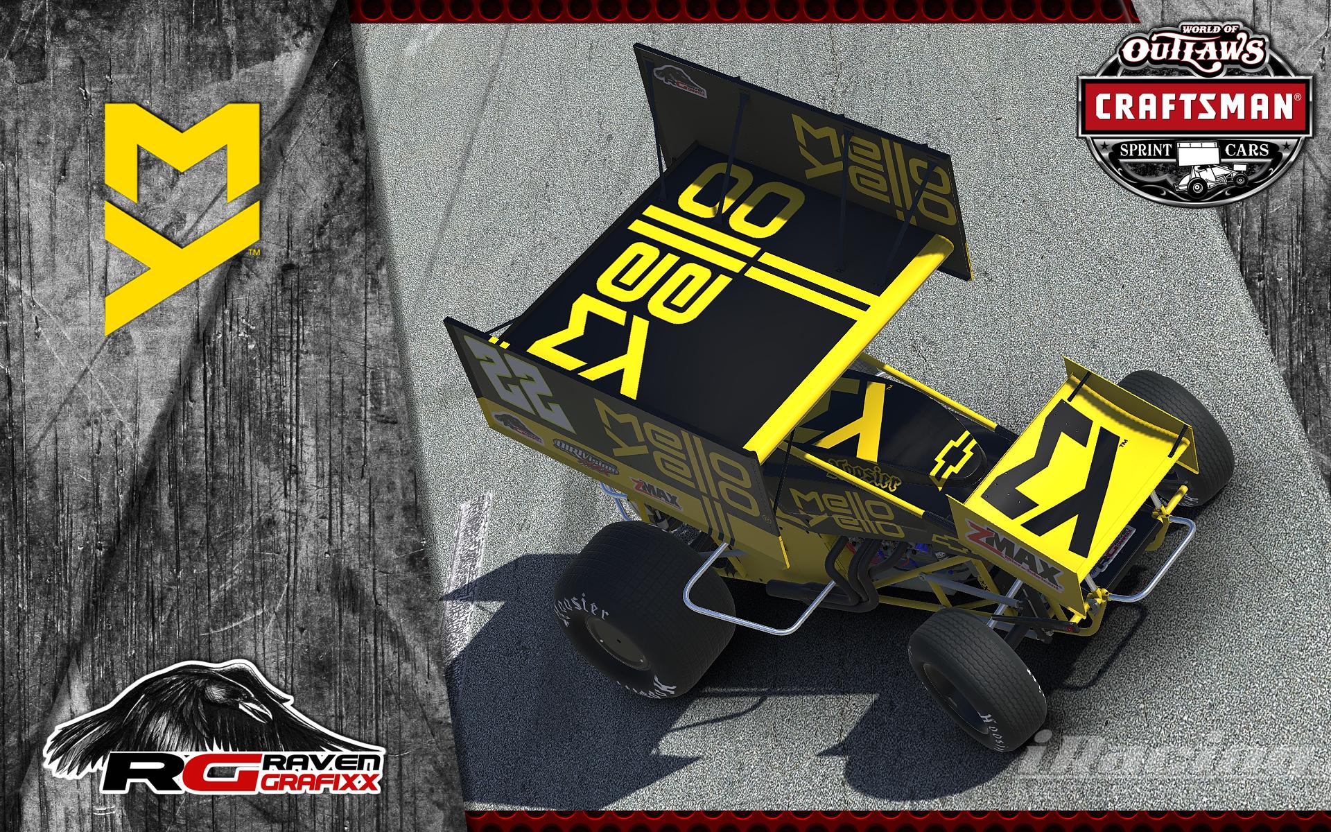 Mello Yello Dirt Sprint by Doyle Lowrance - Trading Paints