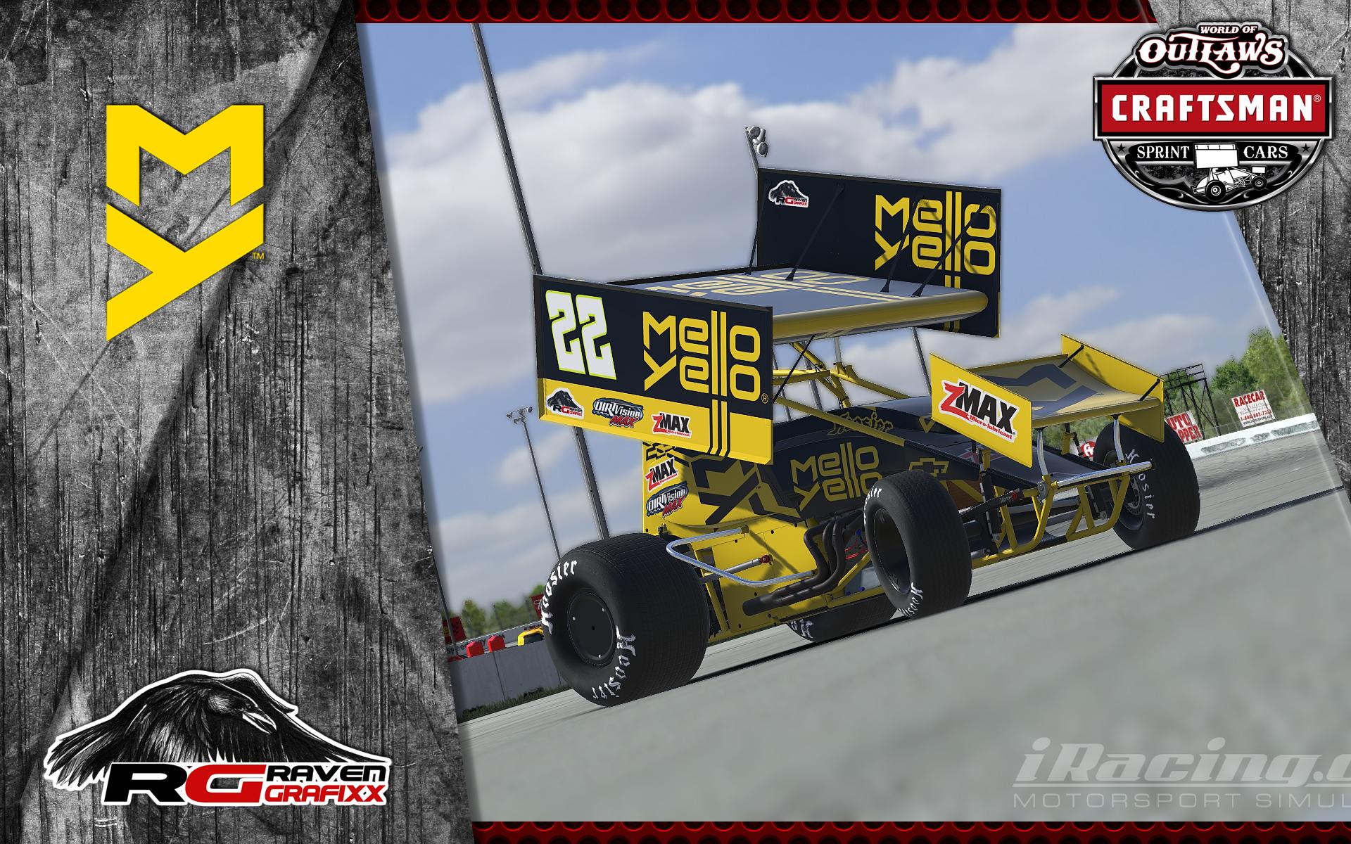 Mello Yello Dirt Sprint by Doyle Lowrance - Trading Paints