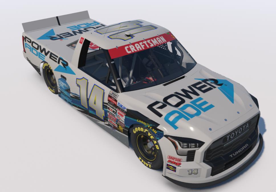 Powerade NASCAR Toyota Tundra by Christian Shriver - Trading Paints