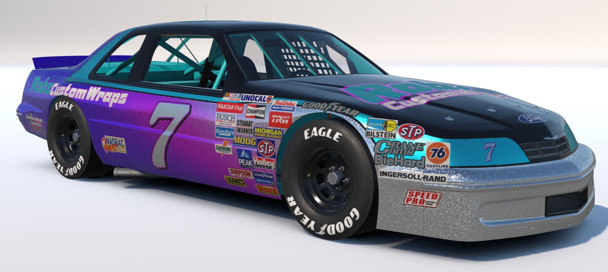 Robz #7 Thunderbird for JB by Robbie Adams2 - Trading Paints