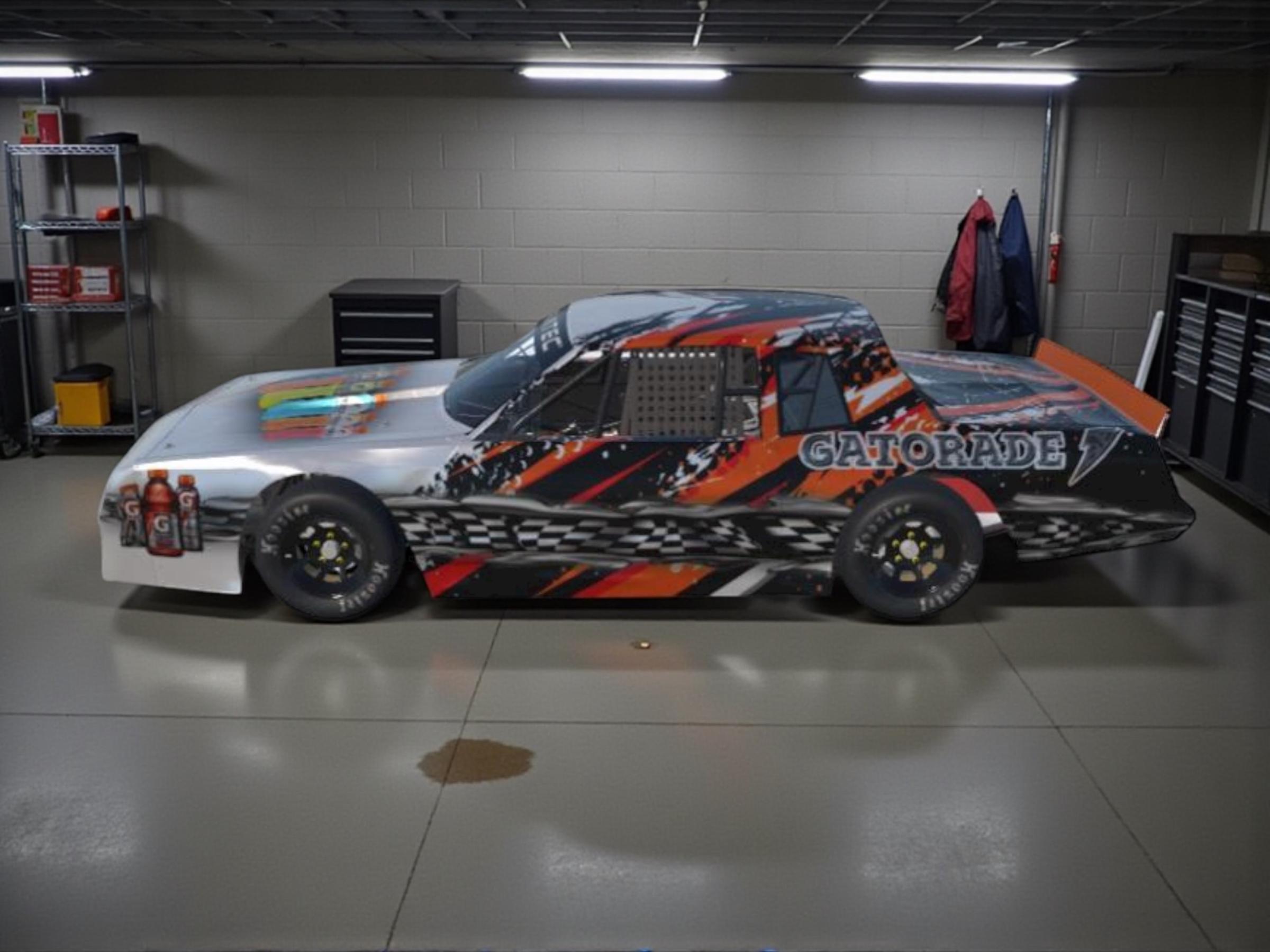 Gatorade metal flake by Billy Kuyoth - Trading Paints