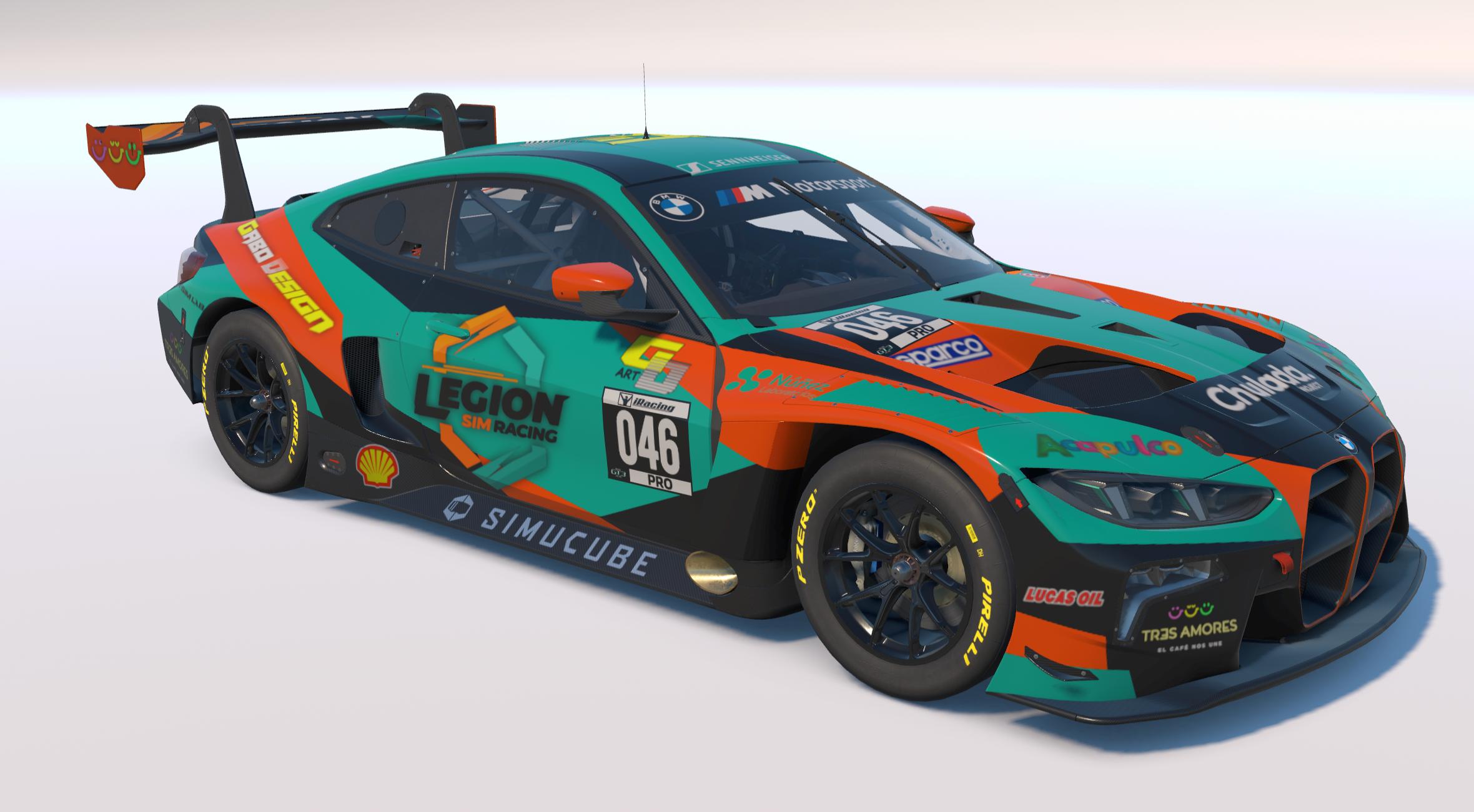 Legion Sim Racing Black Suzuka 1000km by Gabriel Trejo C. - Trading Paints
