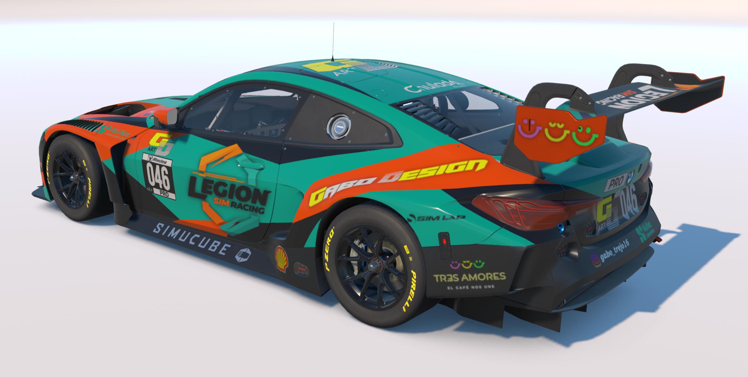 Legion Sim Racing Black Suzuka 1000km by Gabriel Trejo C. - Trading Paints