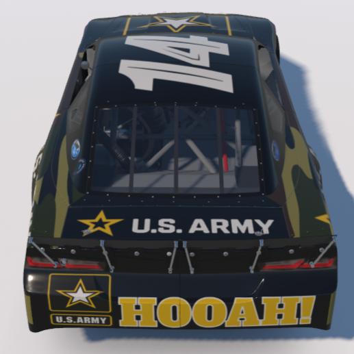 US Army #14 Hooah! Late Model Stock Car by Christian Shriver - Trading ...